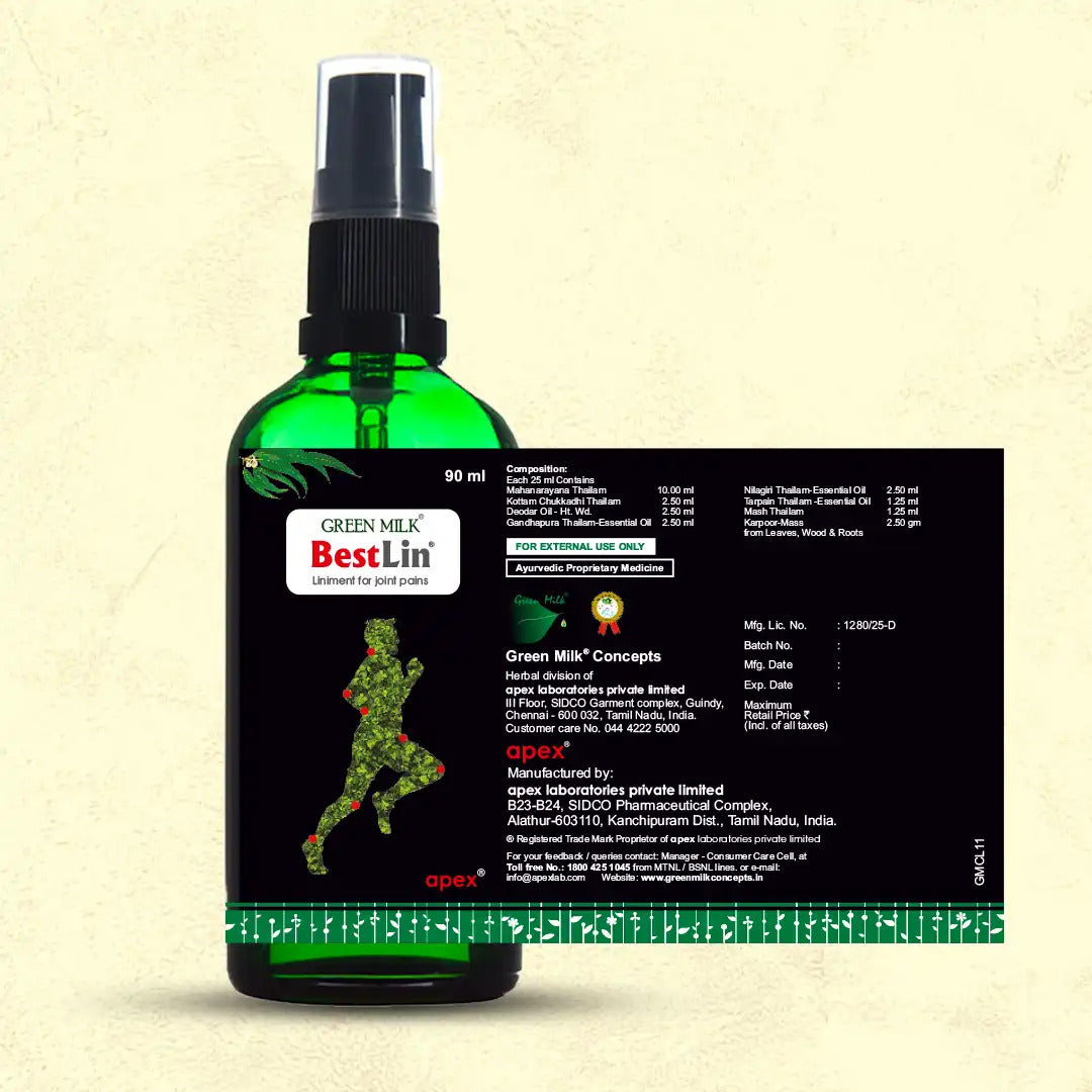 Bestlin Liniment Oil-90ml – Green Milk Concepts